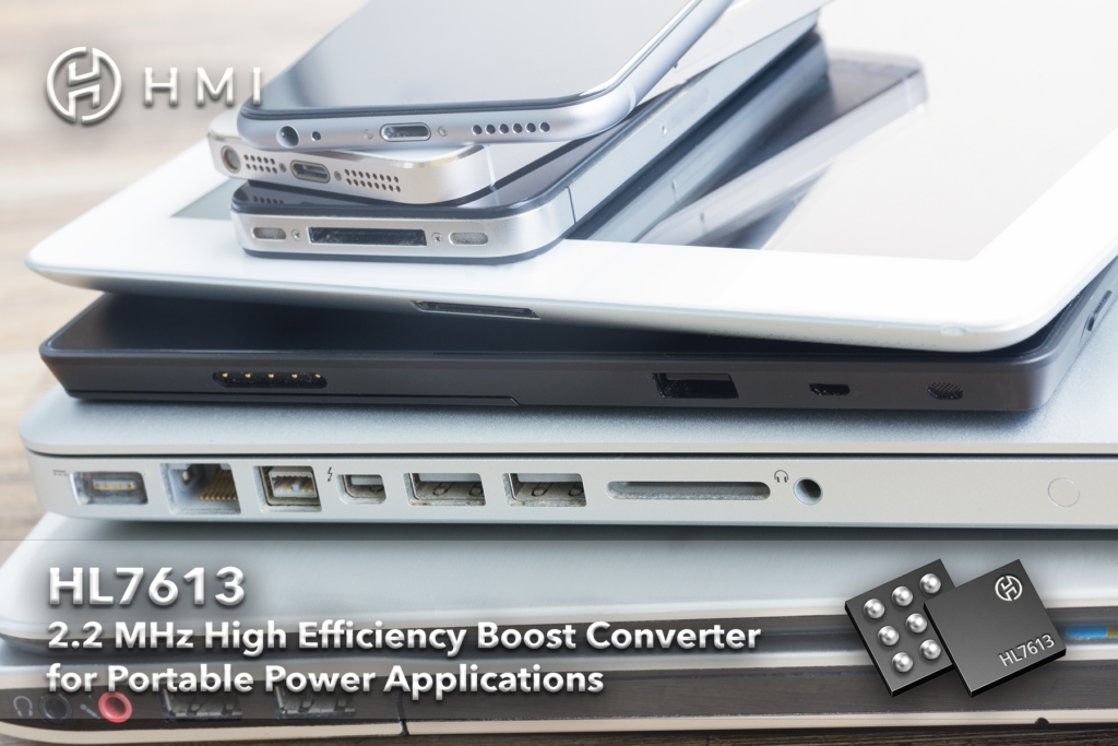 HMI Introduces an Innovative 2.5MHz Boost Converter for Portable Power ...