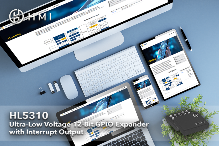 HMI Introduces an Ultra-Low Voltage 12-Bit GPIO Expander with Interrupt Output - HMI